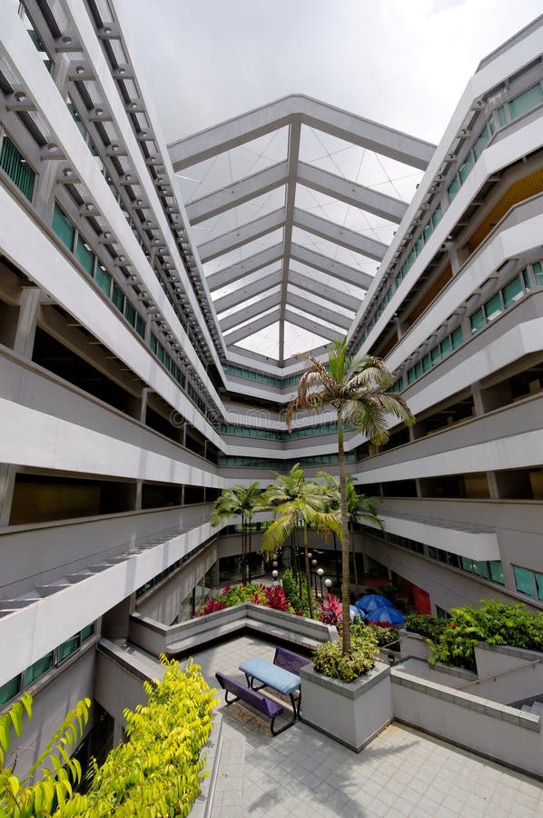 National University of Singapore Campus Stock Image - Image of wide ...