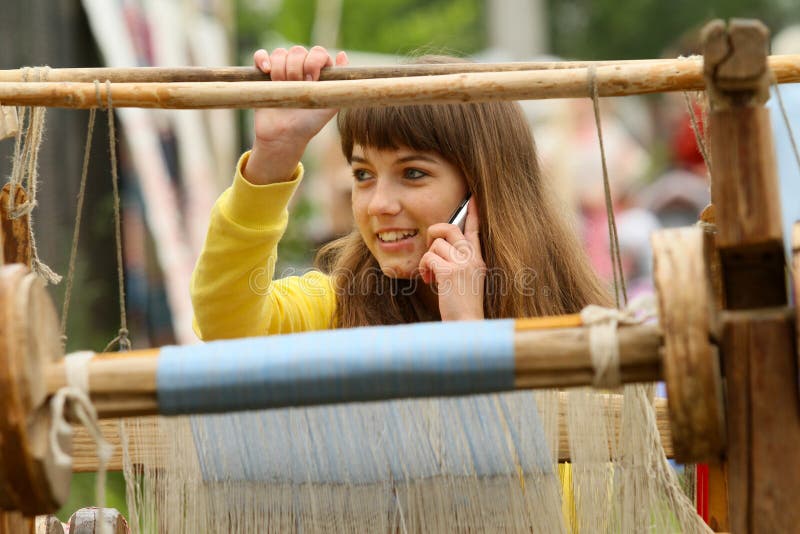 National Vepsian Holiday Tree of Life (Elo-pu) Editorial Stock Photo ...