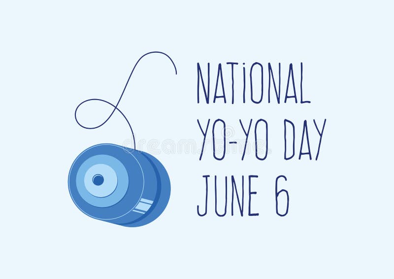 National Yo-Yo Day vector stock vector. Illustration of childlike ...