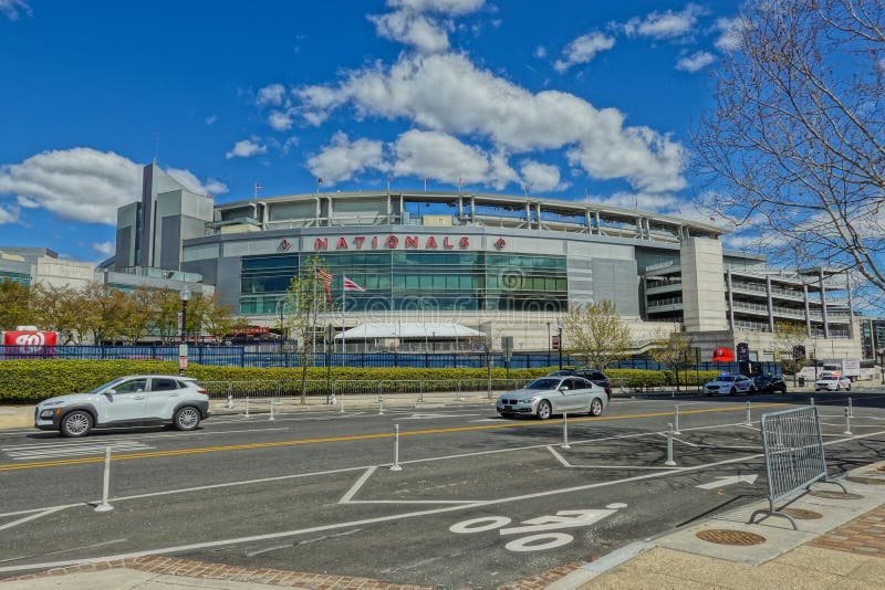 The Nationals Baseball Stadium in Washington DC Editorial Stock Image ...
