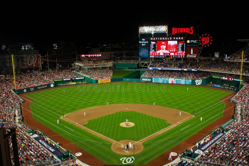 Nationals Park Washington, DC Editorial Photo - Image of nationals ...