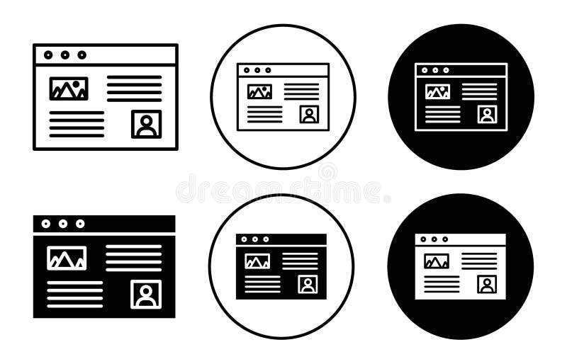 Native Advertising icon stock vector. Illustration of advertisement ...