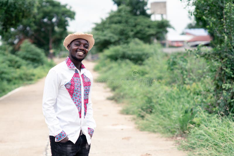 Native African Man Smilng with Happy Stock Photo - Image of face ...