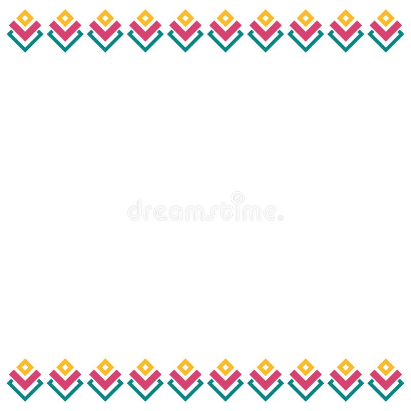 Native America Border Vector Design Stock Vector - Illustration of ...