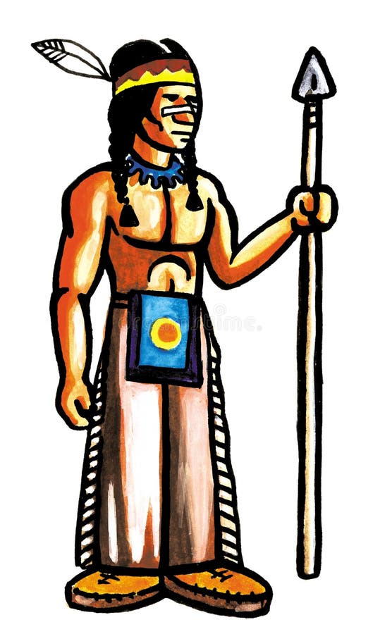 Mayan and Slave stock vector. Illustration of aztec, yucatan - 16504531