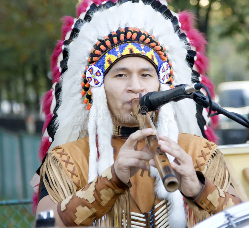 Native american stock photo. Image of head, studio, portrait - 6996588