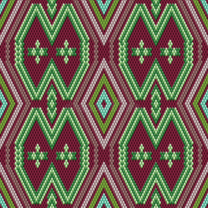 Native American Andean Beadwork Pattern Stock Illustrations – 4 Native ...