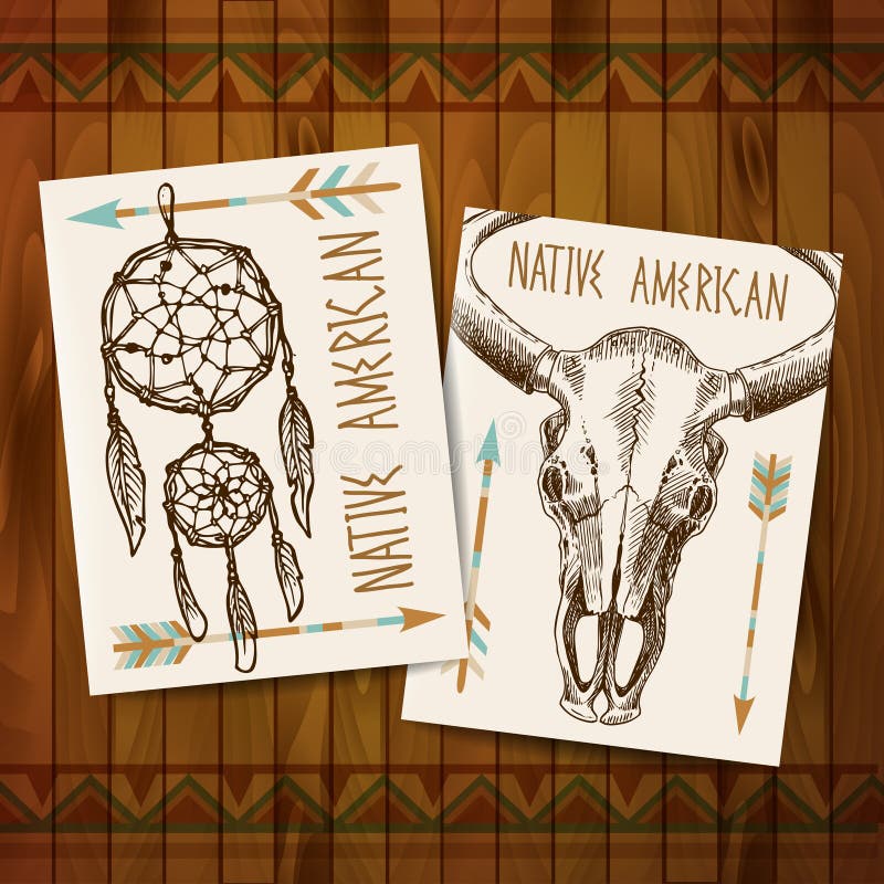 Native american stock vector. Illustration of eagle, north - 54987011