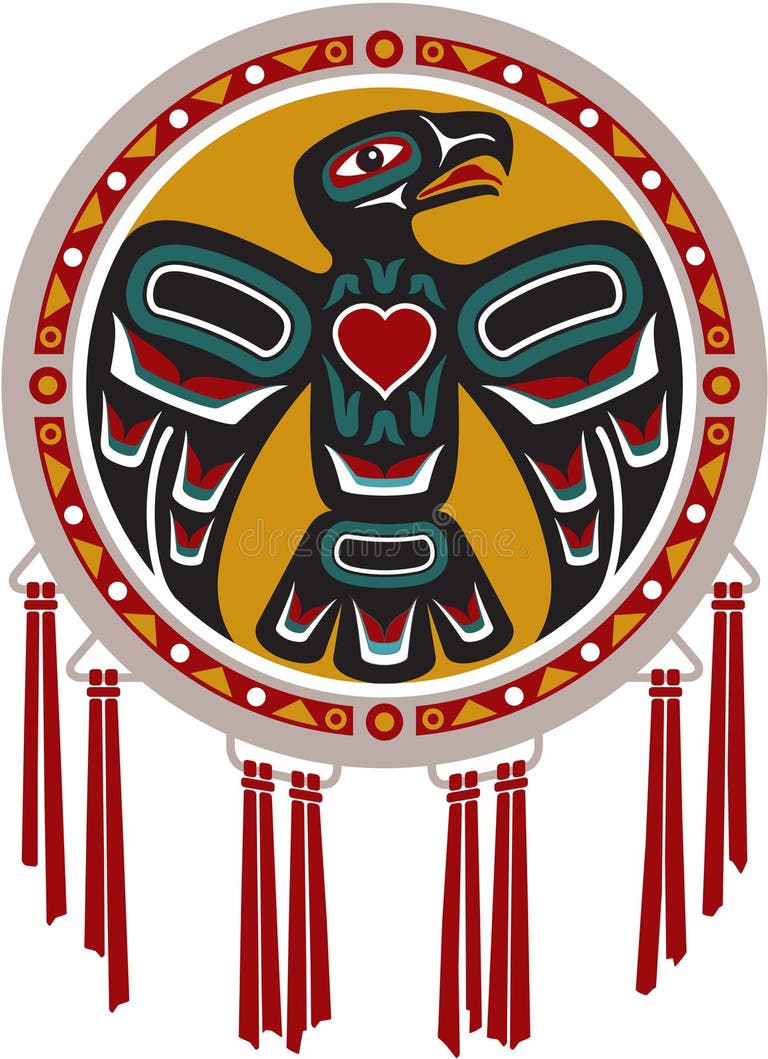 Native American Thunderbird Stock Illustrations – 34 Native American ...