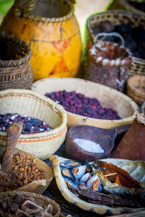 Native American Food Market Stock Photo - Image of food, clay: 60426788