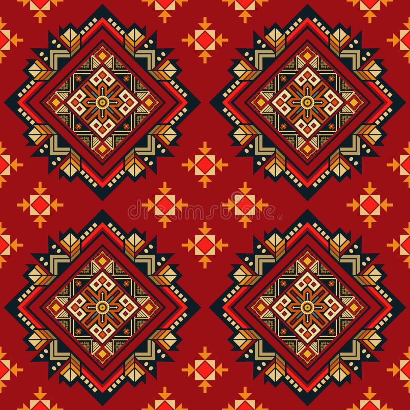 Native American Geometric Pattern Stock Illustrations – 48,746 Native ...