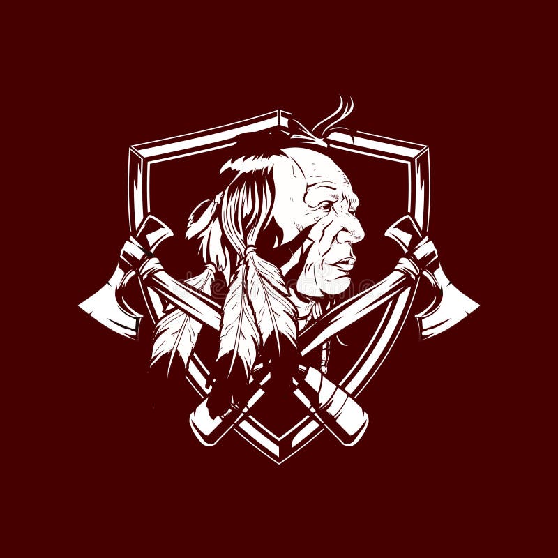 Native American Logo Stock Illustrations – 7,844 Native American Logo ...