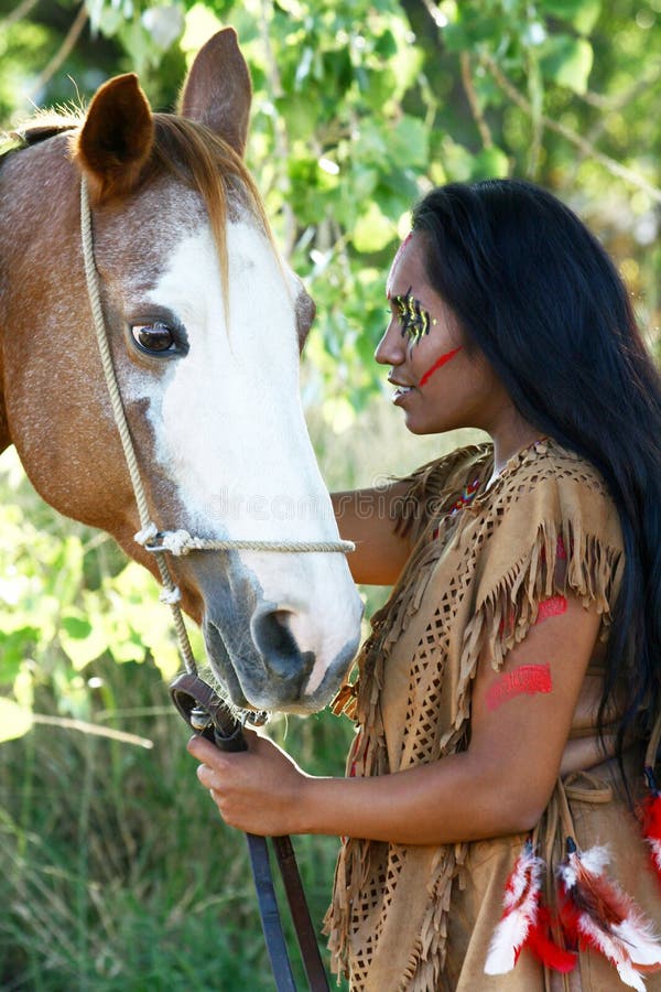Native American On Horseback