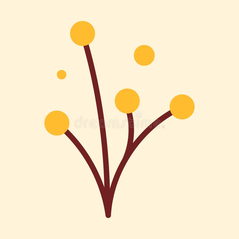 Native American Heritage Month Flower Design Element Collection Stock ...