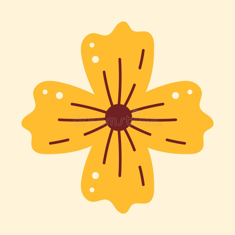 Native American Heritage Month Flower Design Element Collection Stock ...