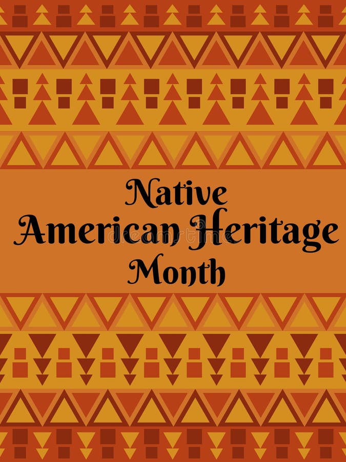 Native American, Heritage, Month, Vertical Poster, Banner, Flyer or ... Native American, Heritage, Month, Vertical Poster, Banner, Flyer or ...