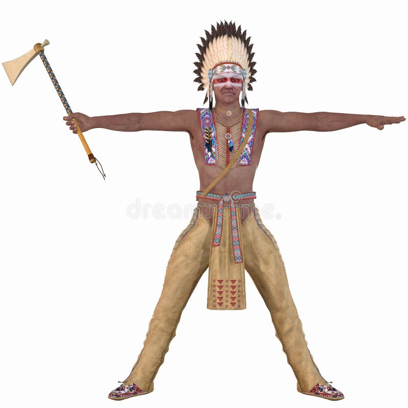 Native American Indian - Cheyenne Stock Illustration - Illustration of ...