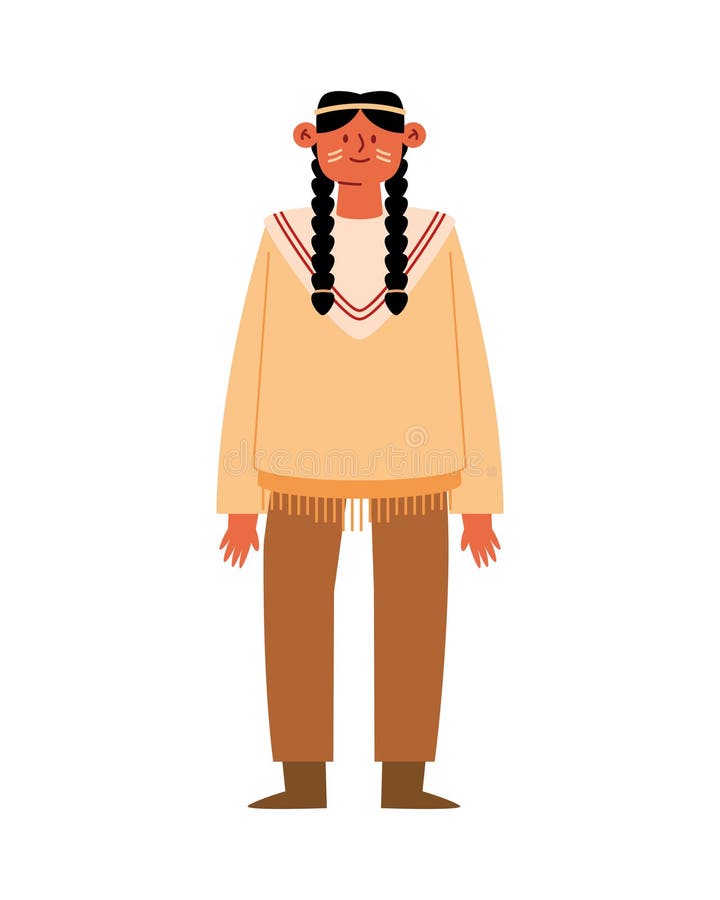 Native American Indian Design Stock Illustration - Illustration of ...