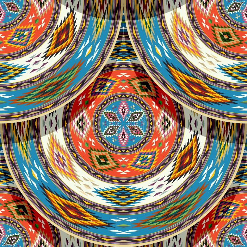 Native American Indian Tile Stock Vector - Illustration of american ...