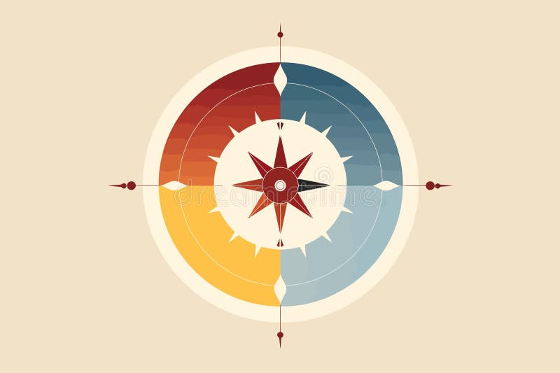 Native American Medicine Wheel Vector Flat Isolated Vector Style Illustration Stock Vector ...