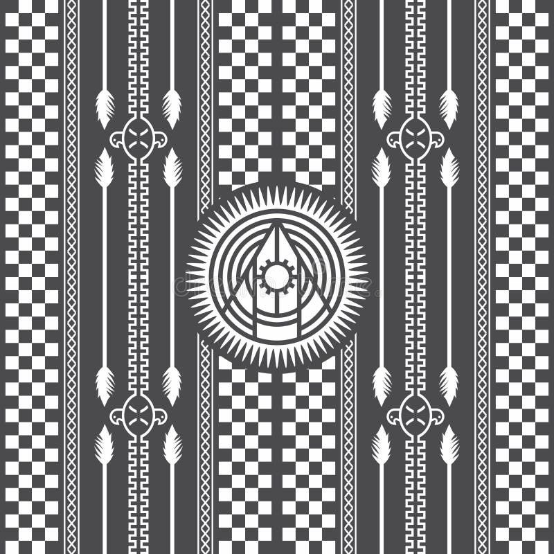 Native american pattern stock vector. Illustration of eagle - 42825864