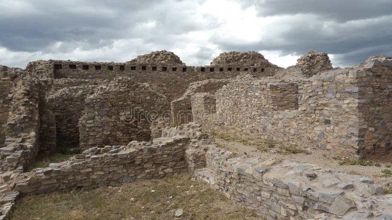 Native American Pueblo Complex Stock Photo - Image of complex, american ...