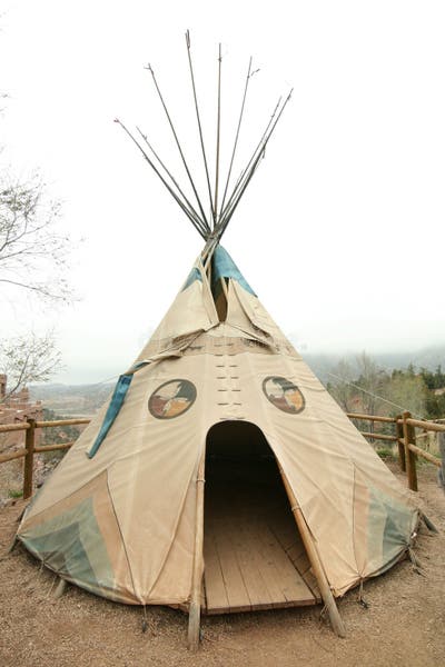 Native American Tepee stock image. Image of indian, shelter - 14997709