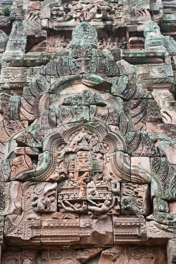 Native angkor sculpture stock photo. Image of rock, hindu - 24248130