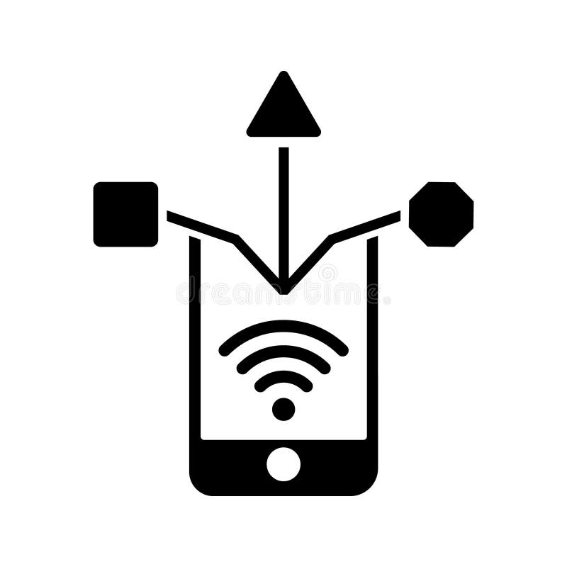 Native Apps Vector Icon. Mobile Technology Illustration Sign ...