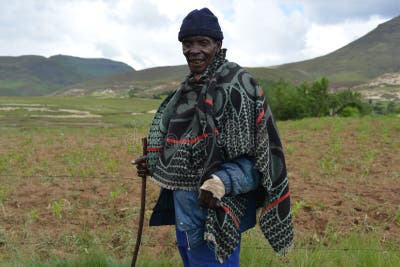 Native Basotho Man from Butha-Buthe Region of Lesotho Editorial Image ...