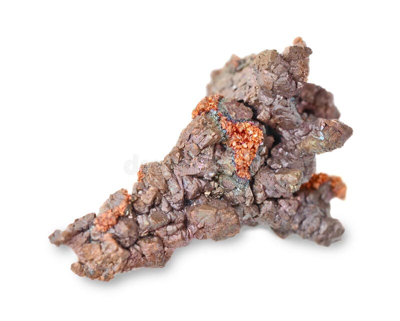 Native copper stock image. Image of metallic, element - 28514563