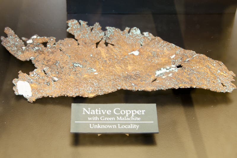 Native Copper stock photo. Image of geology, mineralogy - 29963266