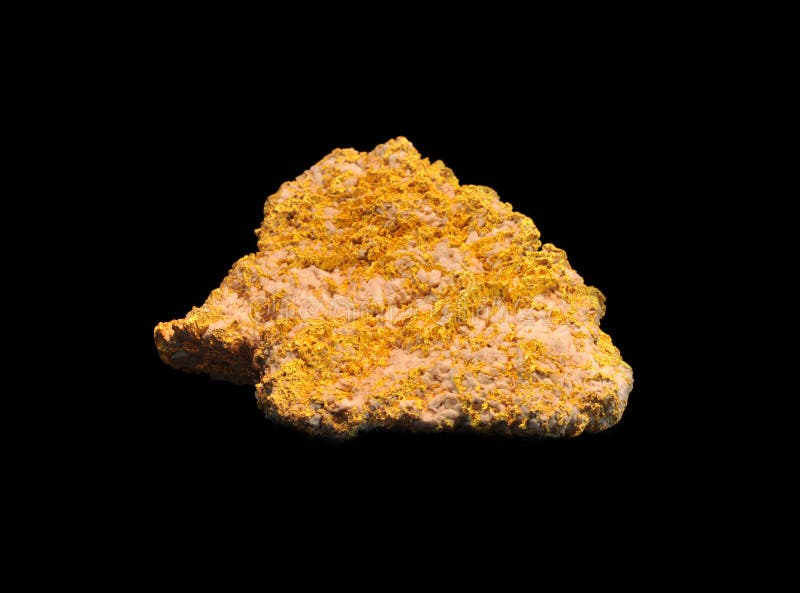 Native Gold in Rough Quartz Stone on Dark Stock Image - Image of ...