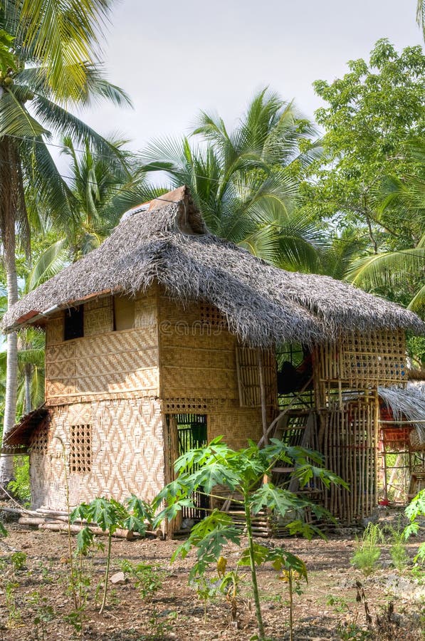 Native House Of Mandaya Tribe Royalty Free Stock Photo - Image: 21431825