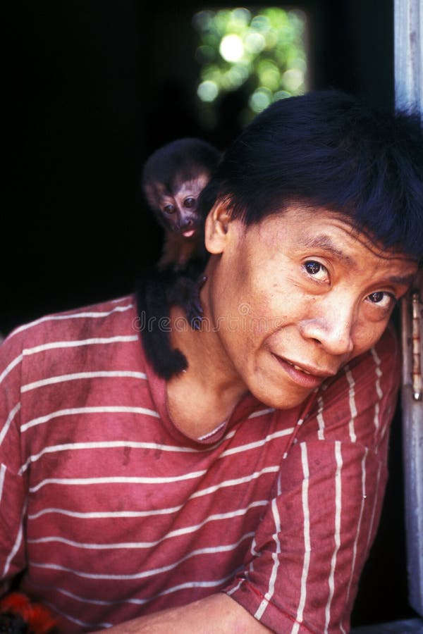 Native Indian Awa Guaja of Brazil Editorial Photo - Image of indians ...