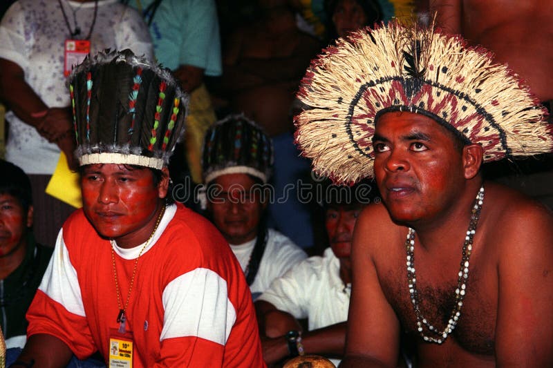 Native indian of Brazil editorial image. Image of indigenous - 11712115