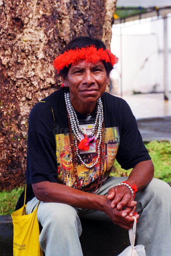 Native indian of Brazil editorial image. Image of indigenous - 11712115