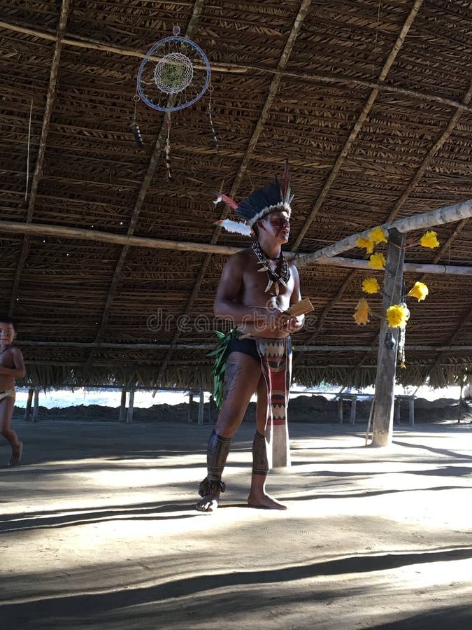 Native Tribe Member at Amazon Editorial Photo - Image of culture ...