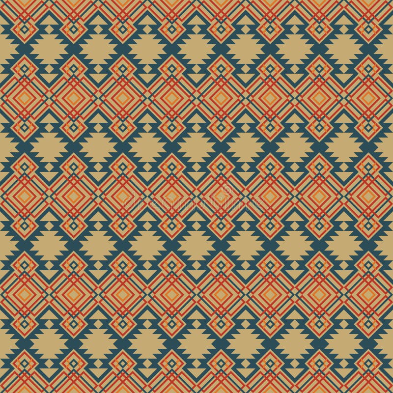 Native Pattern Vector stock vector. Illustration of fabric - 109837354
