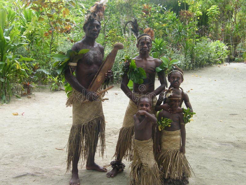 Native people in Vanuatu editorial stock photo. Image of vanuatu - 19913748