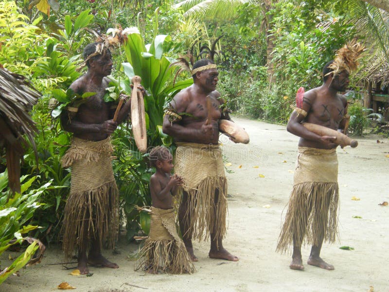 Native people in Vanuatu editorial image. Image of islander - 19932505