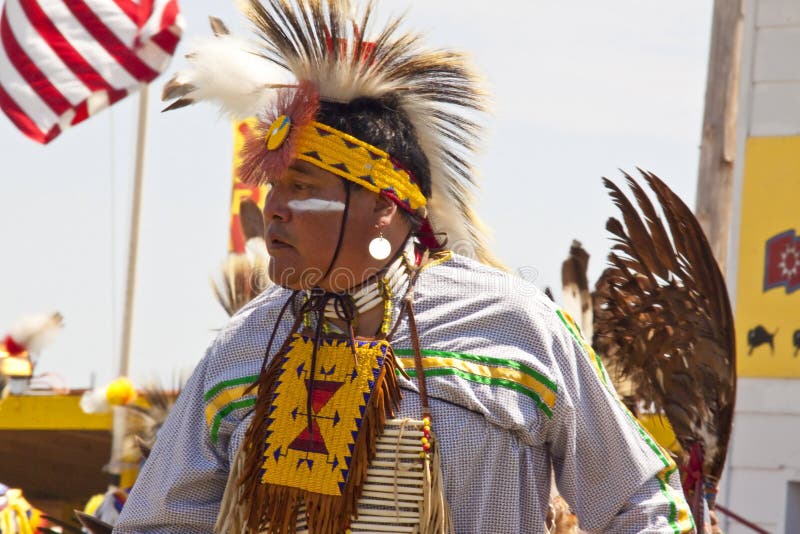 Native Pow Wow South Dakota Editorial Stock Photo - Image of tribe ...