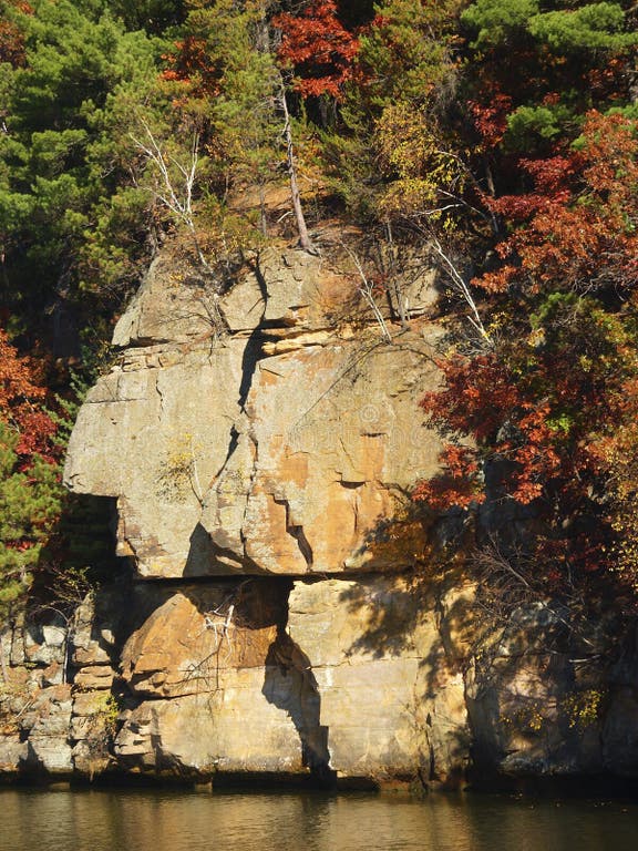 Native Rock stock image. Image of rock, silhouette, indian - 196679