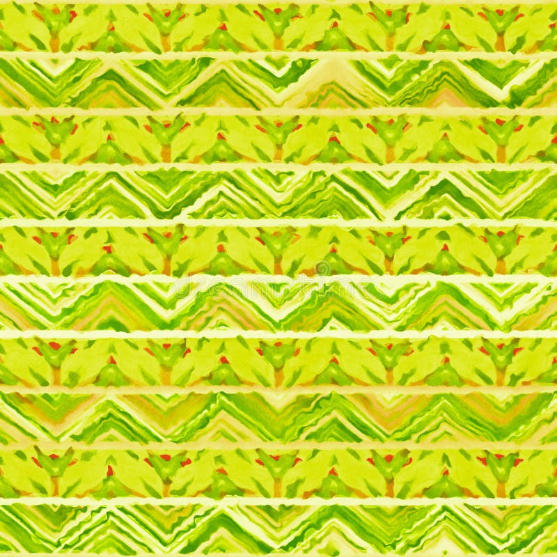 Native Seamless Watercolor Artistic Boho Style Colorful Square Pattern ...