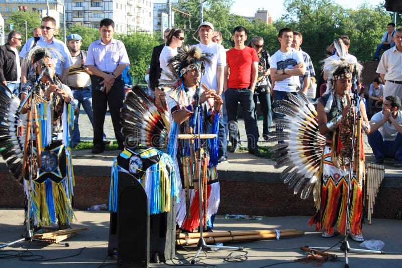 Native South American Music Editorial Stock Photo - Image of bamboo ...