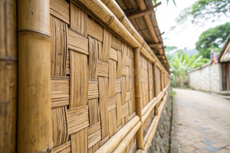 Native Style Bamboo Pattern in Philippines Stock Illustration ...