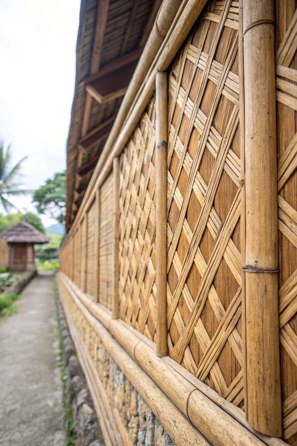 Native Style Bamboo Pattern in Philippines Stock Illustration ...