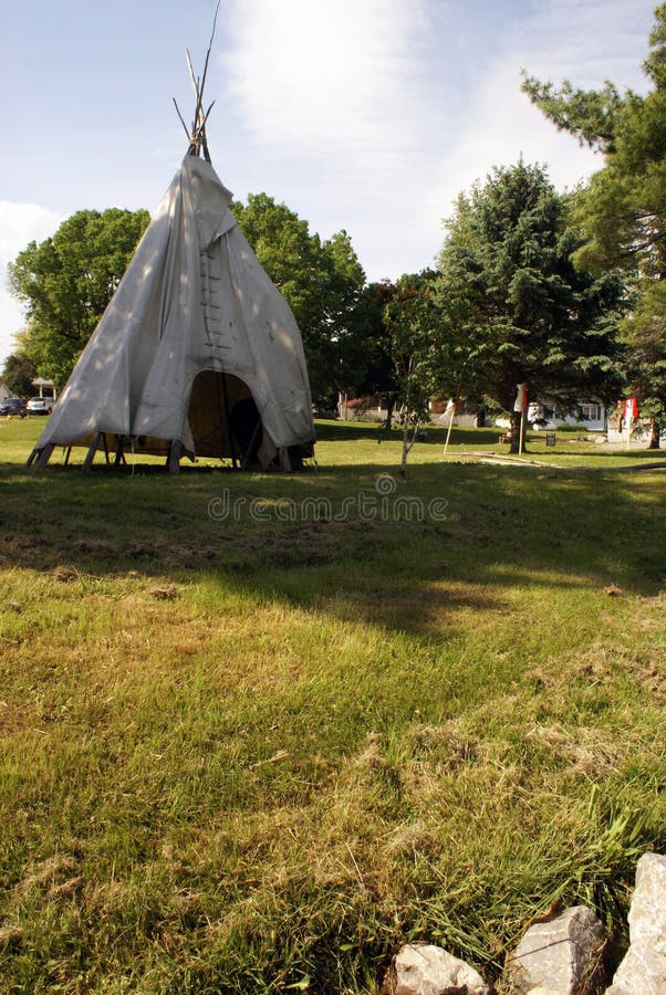Native Tee Pee stock photo. Image of primitive, beautiful - 95256772