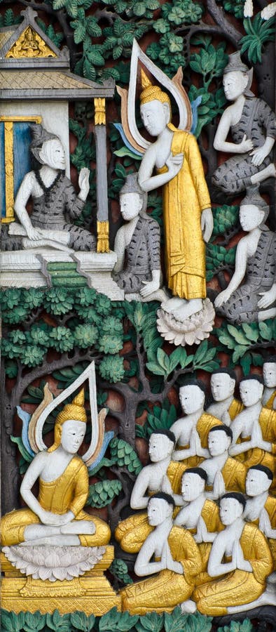 Native Thai sculpture stock image. Image of ancient, craft - 32351595