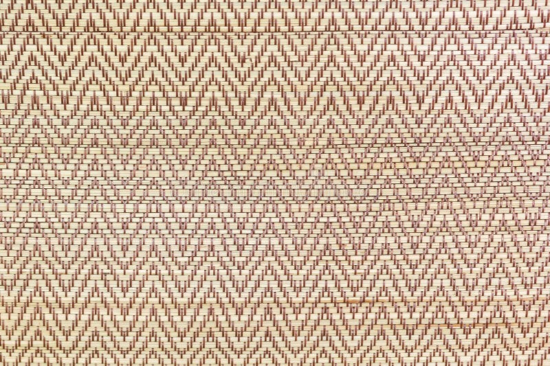 Native Thai Style Bamboo Mat Stock Photo - Image of pattern, natural ...